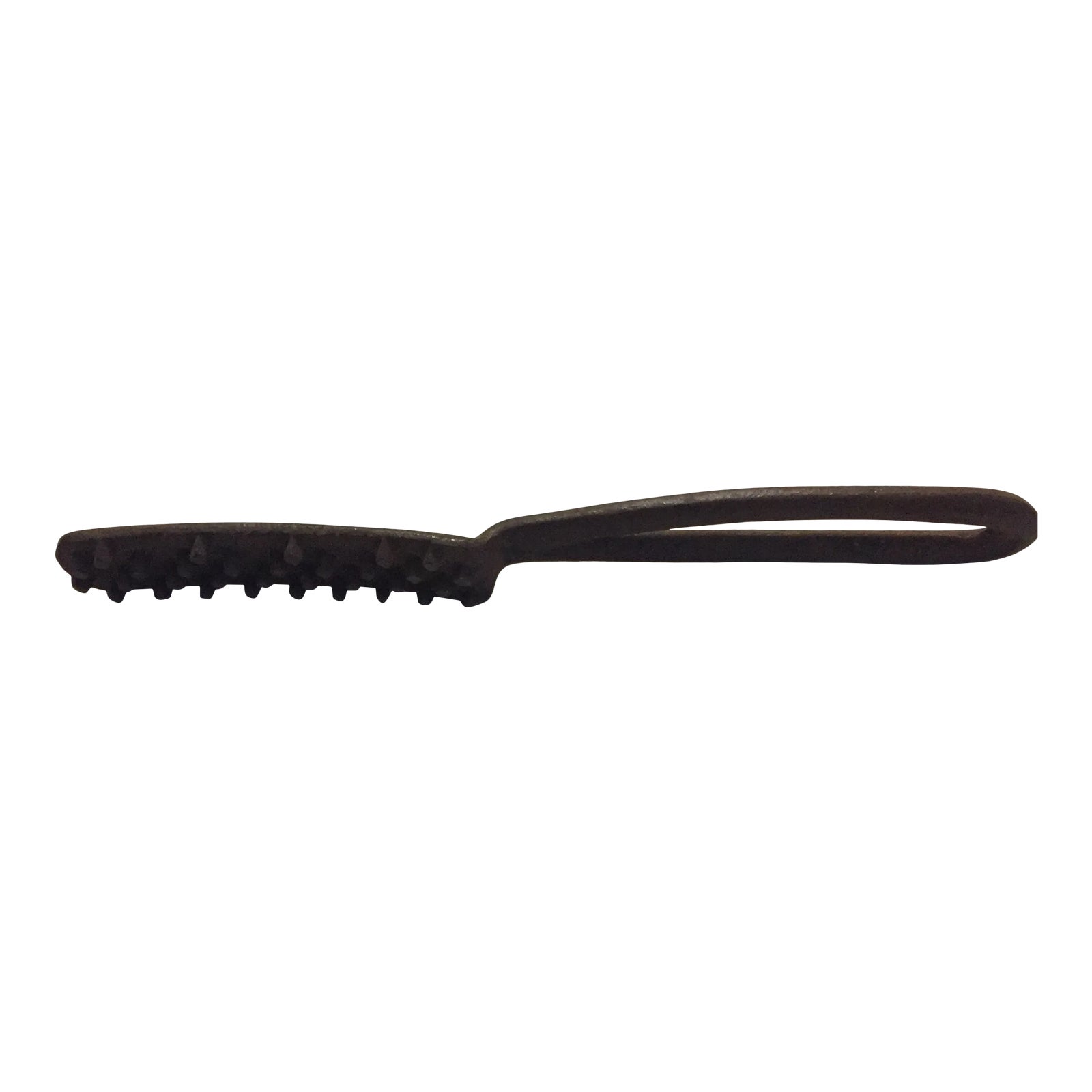 Early 1900s Vintage Iron Fish Scaler Scraper | Chairish