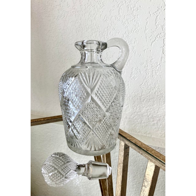 1896 Eapg “Peerless” Decanter by Model Flint Glass Company | Chairish