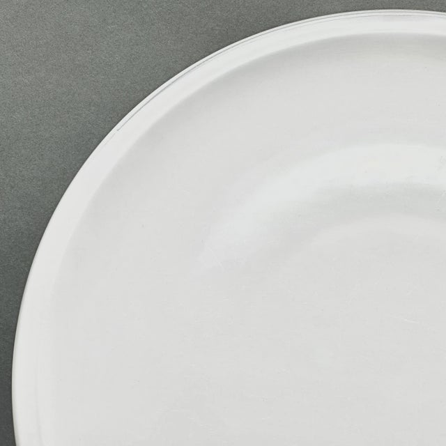 Vintage Steelite International England Minimalist Round White Porcelain ...