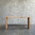 Cypress Wood Waterfall Style Console Table | Chairish