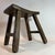 Early 20th Century. Primitive Wood Stool | Chairish