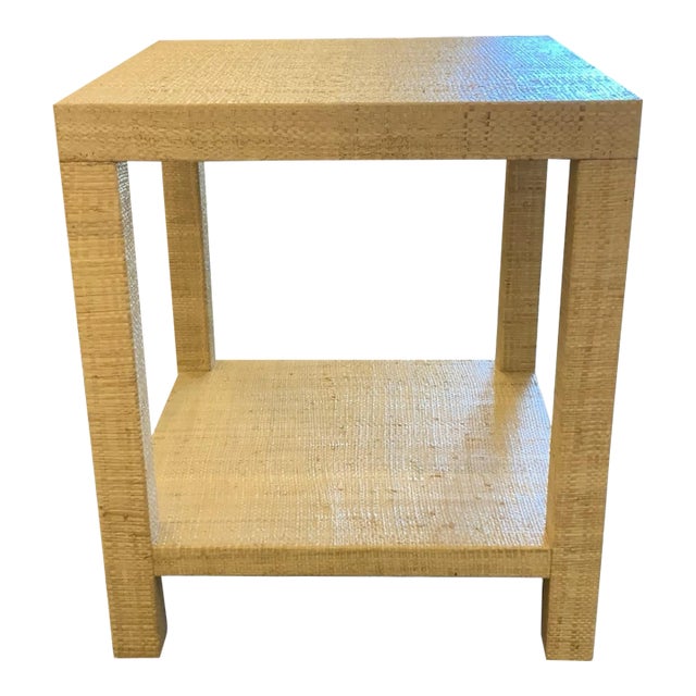 Providence Coastal Style End Table | Chairish