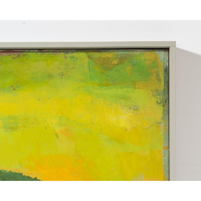 Signed “Western Landscape” Abstract Oil on Canvas by Martin Friedman ...