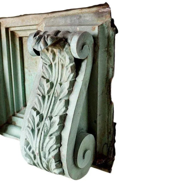 19th Century American Neoclassical Copper Architectural Frieze | Chairish