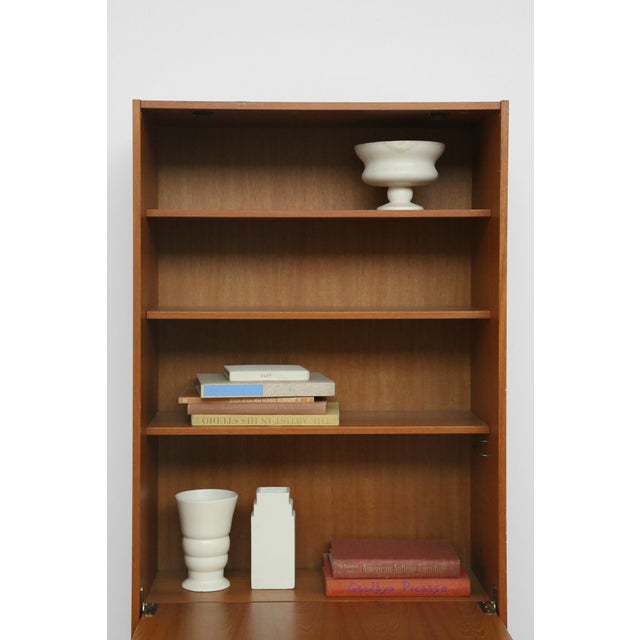 Mid 20th Century Domino Møbler Folding Desk and Bookcase | Chairish