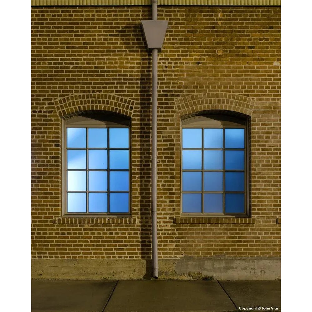 Contemporary Night Photograph "Arched Windows" by John Vias | Chairish
