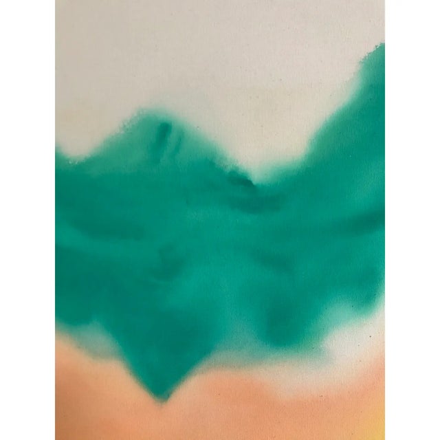 Colorful Original Color Field Abstract Expressionist Large Paintings on ...