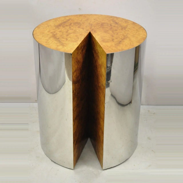 Mid 20th Century Leon Rosen for Pace Collection "Pac Man" Burlwood and ...
