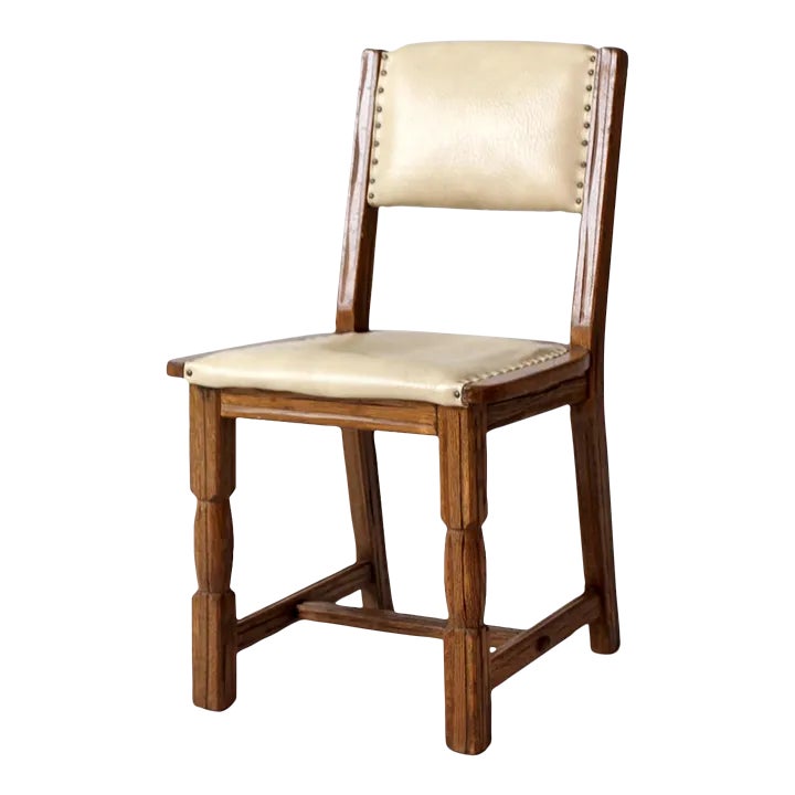 Vintage Mission Style Side Chair | Chairish