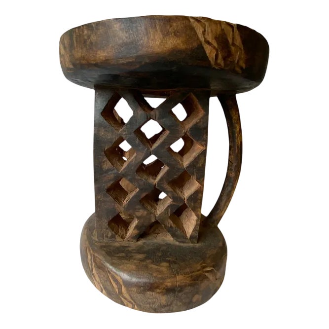 Vintage Tonga Stool, Zimbabwe | Chairish
