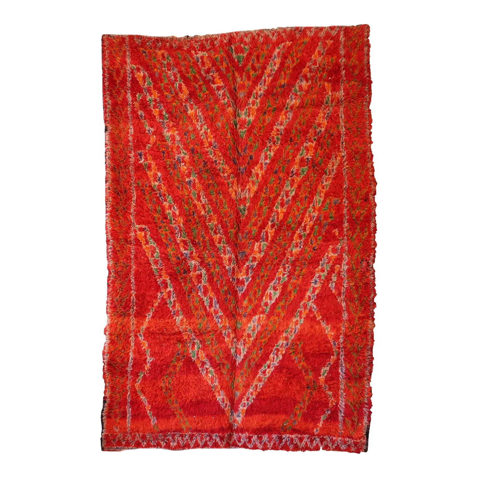 Moroccan Vintage Zayan Rug - 6'11" X 10'8" Ft | Chairish