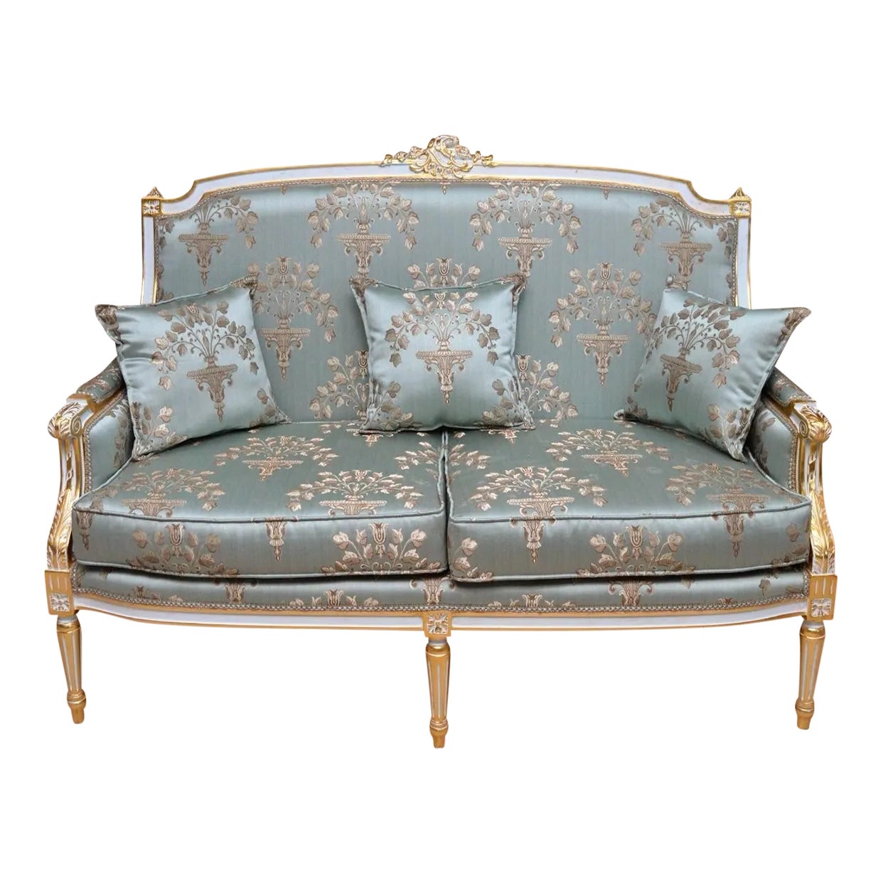 Louis XVI Canapé Sofa Settee | Chairish