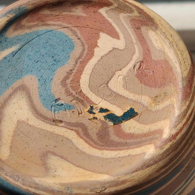 Antique Niloak Mission Swirl Art Pottery Vase | Chairish