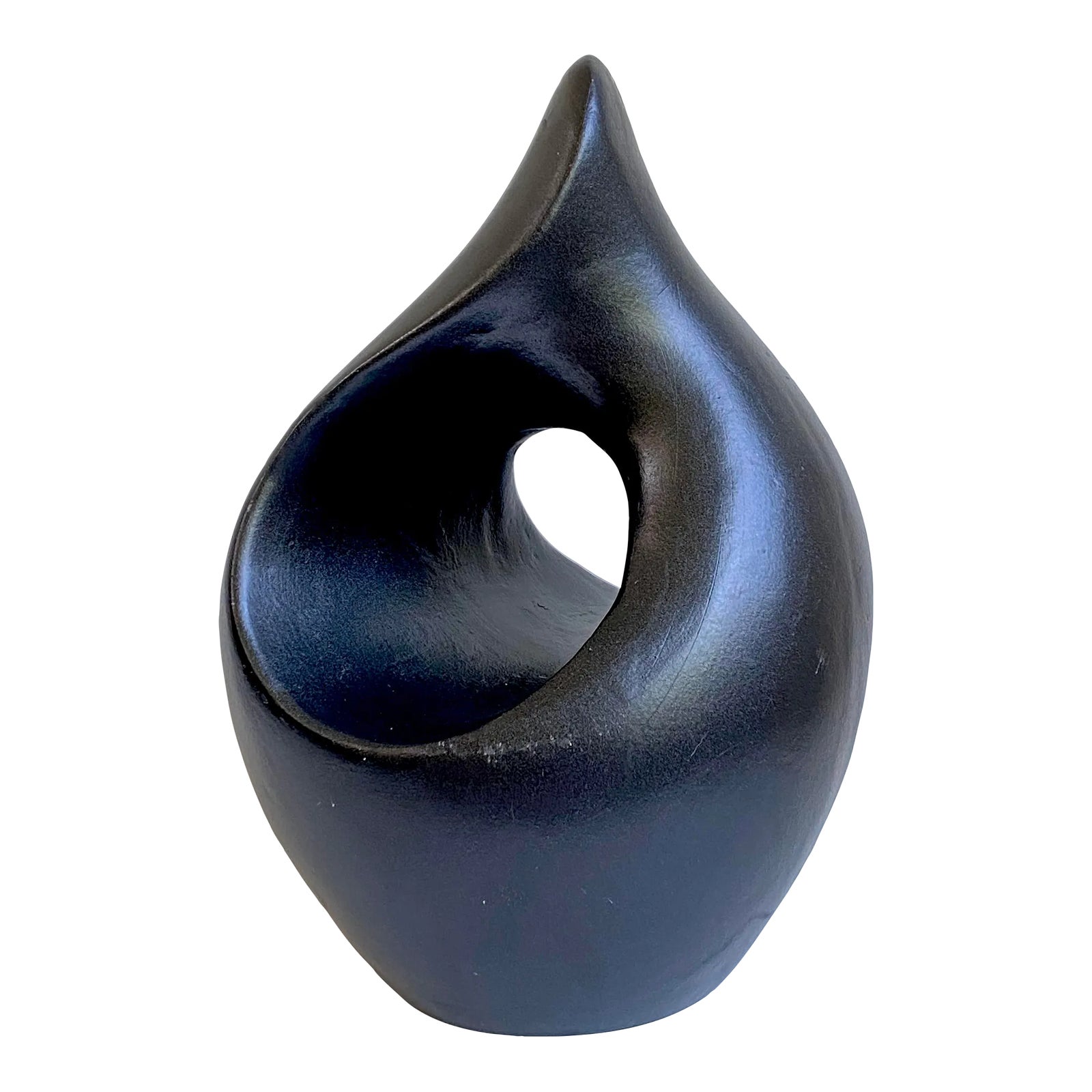 Late 20th C. Biomorphic Pottery Sculpture | Chairish