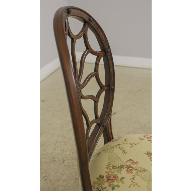 Adams Style Spiral Back Side Chair | Chairish