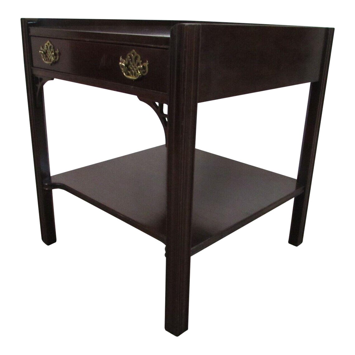 Hickory American Masterpiece Collection Mahogany Two Tier End Table ...
