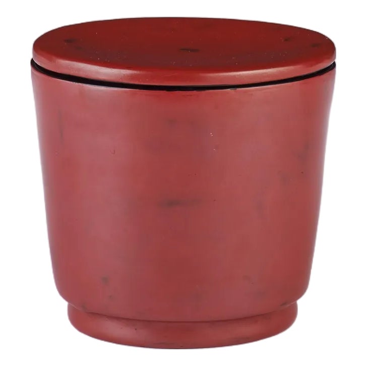 2010s Lacquered Jar | Chairish