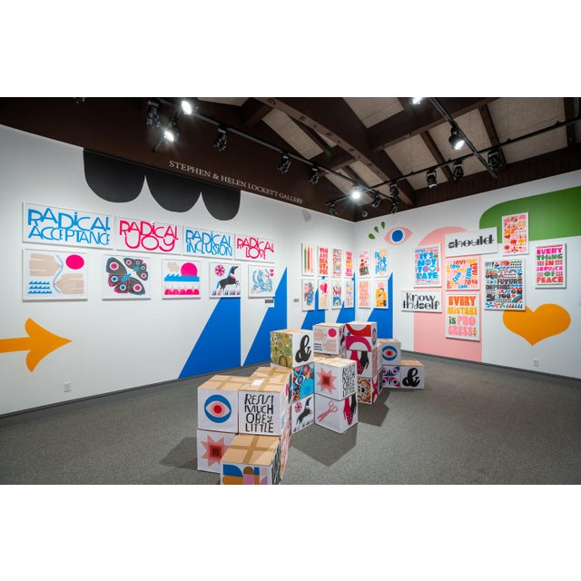 Radical Inclusion Original Print by Lisa Congdon | Chairish