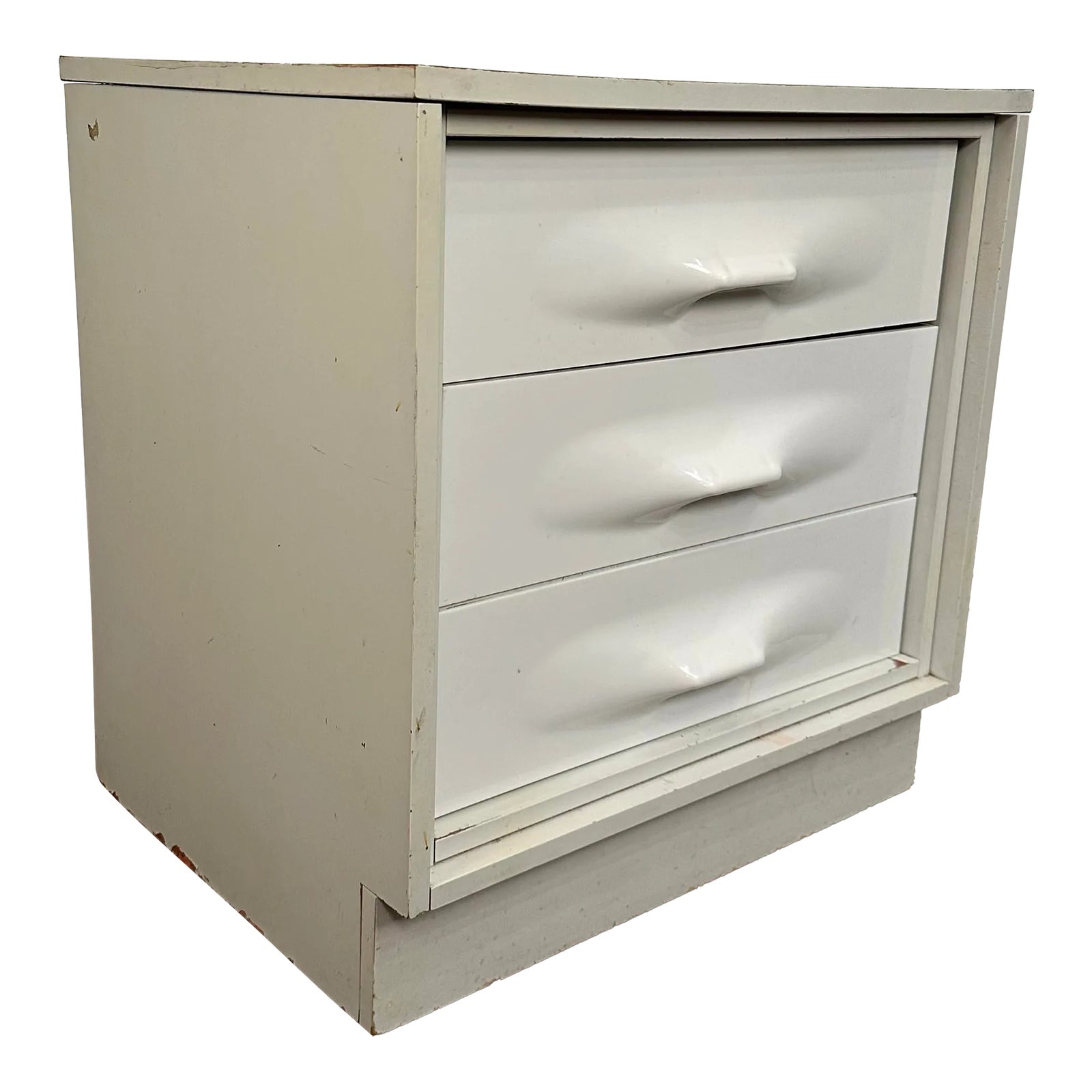 1970s Treco Side Table Nightstand by Giovanni Maur | Chairish