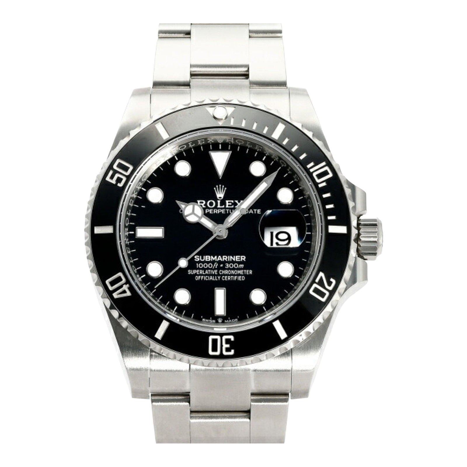 Rolex Submariner Date 126610Ln Black Dot Dial Watch Men's | Chairish