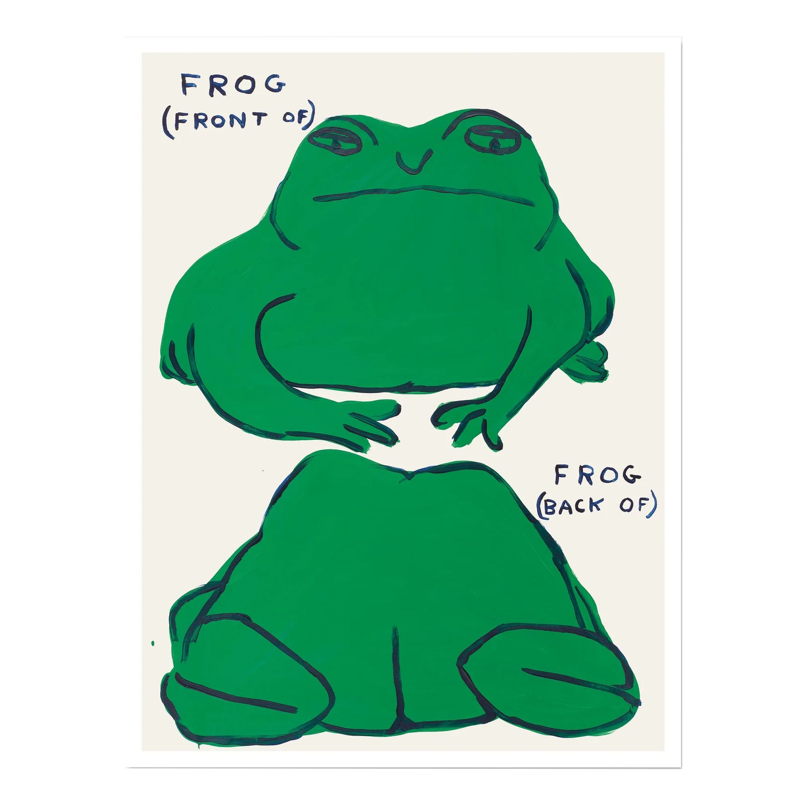 David Shrigley, Frog, 2021 | Chairish