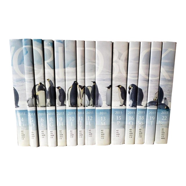2011 World Book Encyclopedia Set- 14 Volumes | Chairish