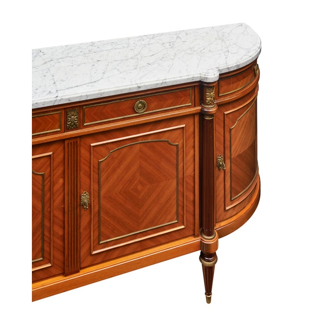 Louis XVI French Enfilade Grand Buffet | Chairish