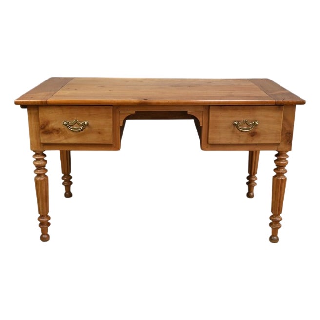 Louis Philippe Style Cherrywood Writing Desk, Late 19th Century | Chairish