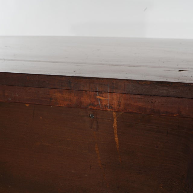 Antique Sheraton Cherry Four Drawer Swell Front Chest Circa 1830 | Chairish