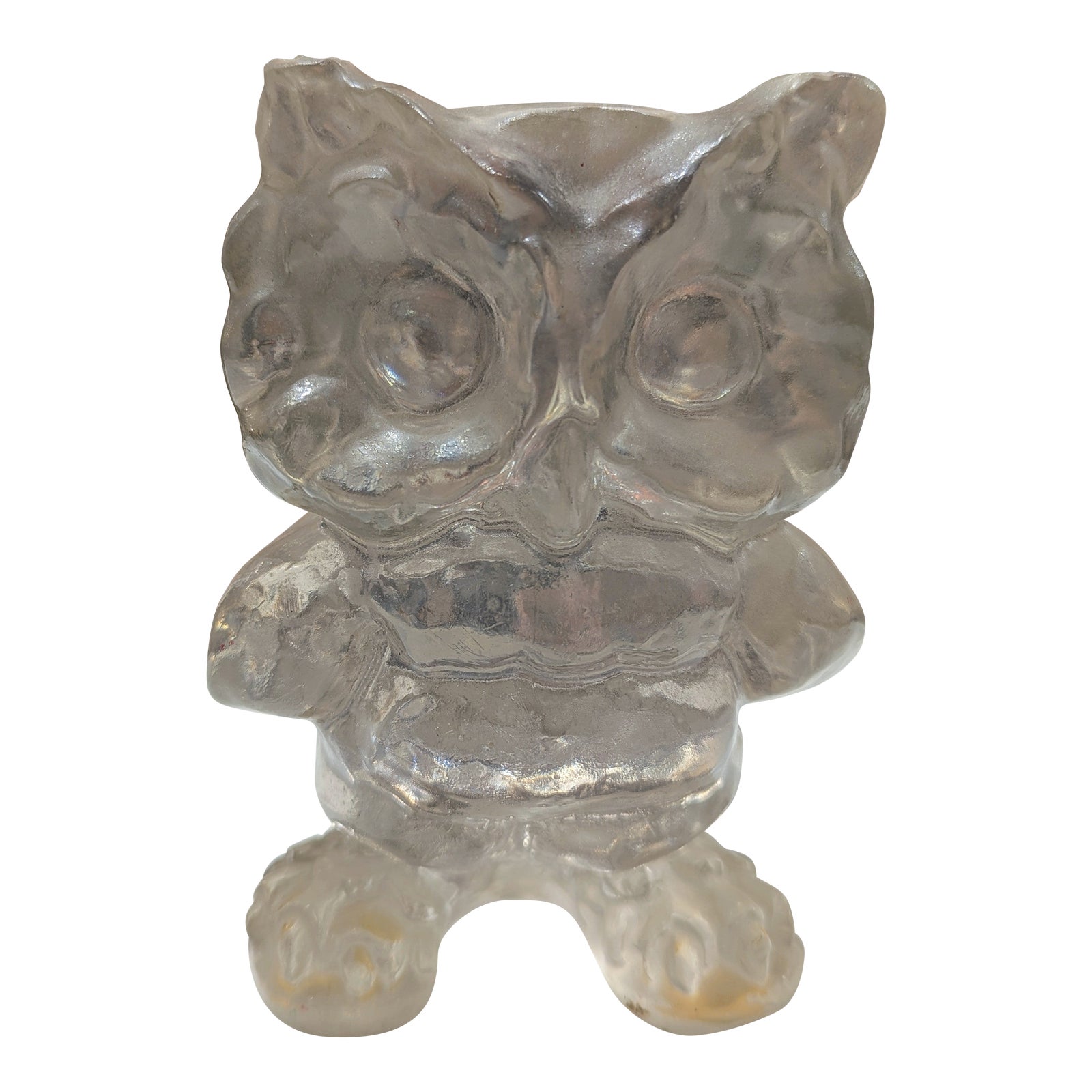 Resin Owl Sculpture | Dorothy Thorpe 1960s | Chairish