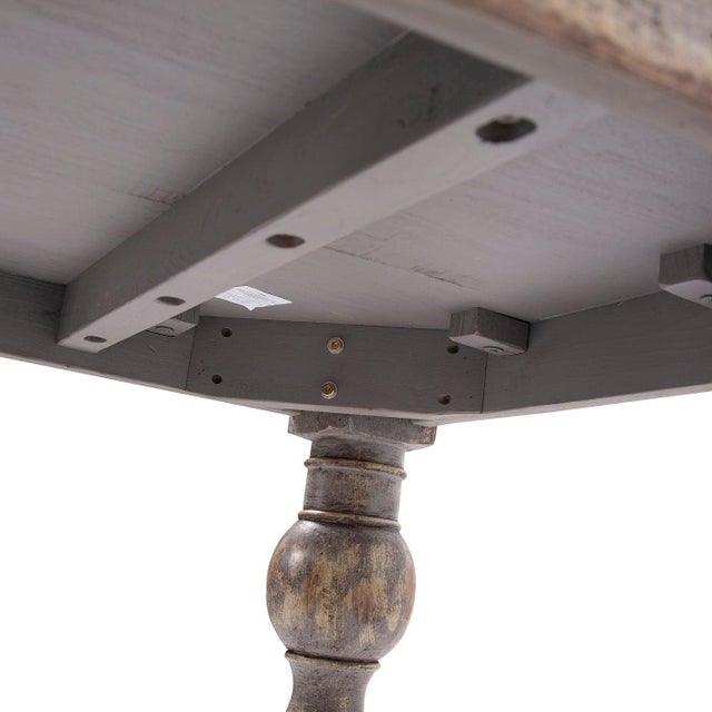 Distressed Farmhouse Dining Table | Chairish