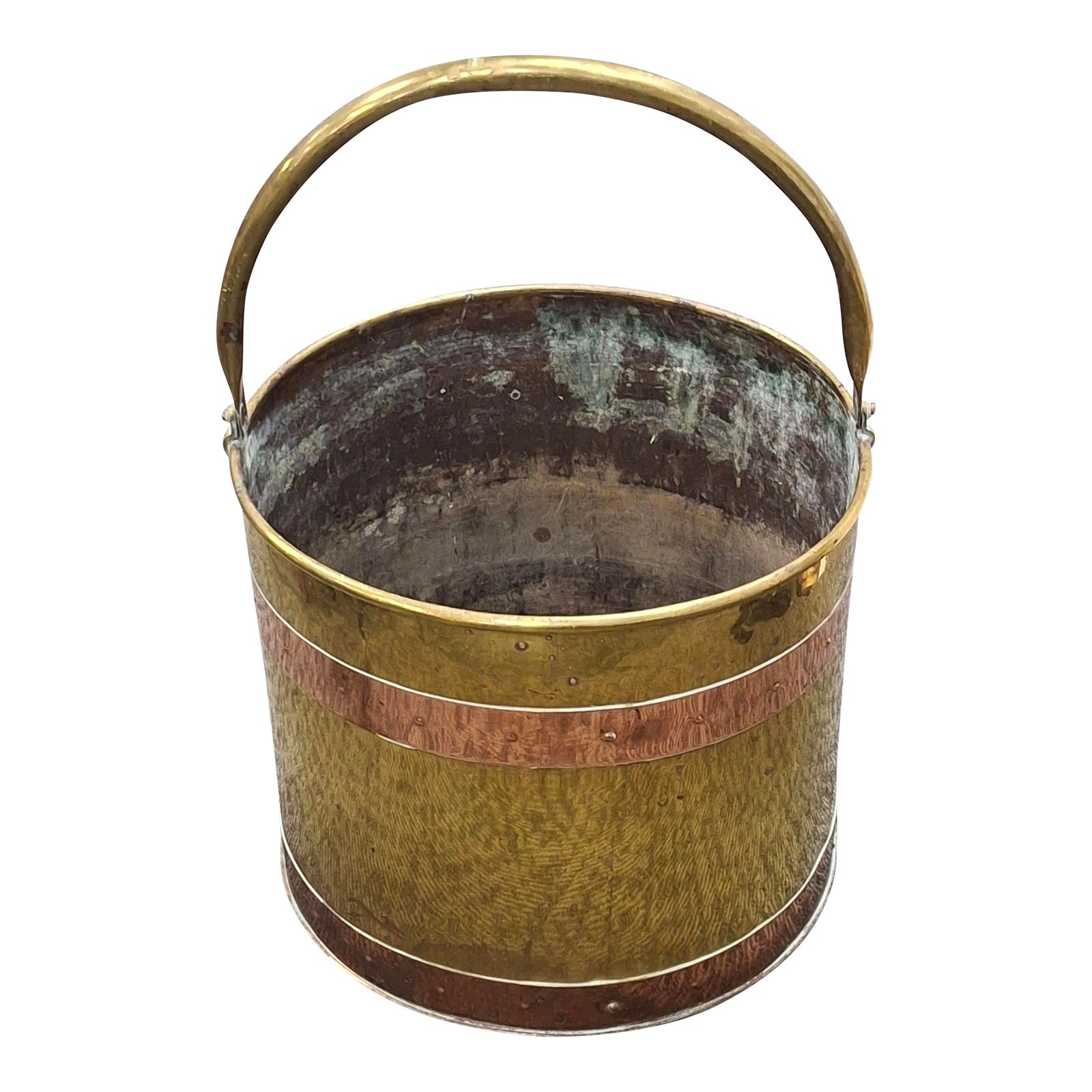 Early 20th Century Revere Copper and Brass Inc. Polished Brass and ...
