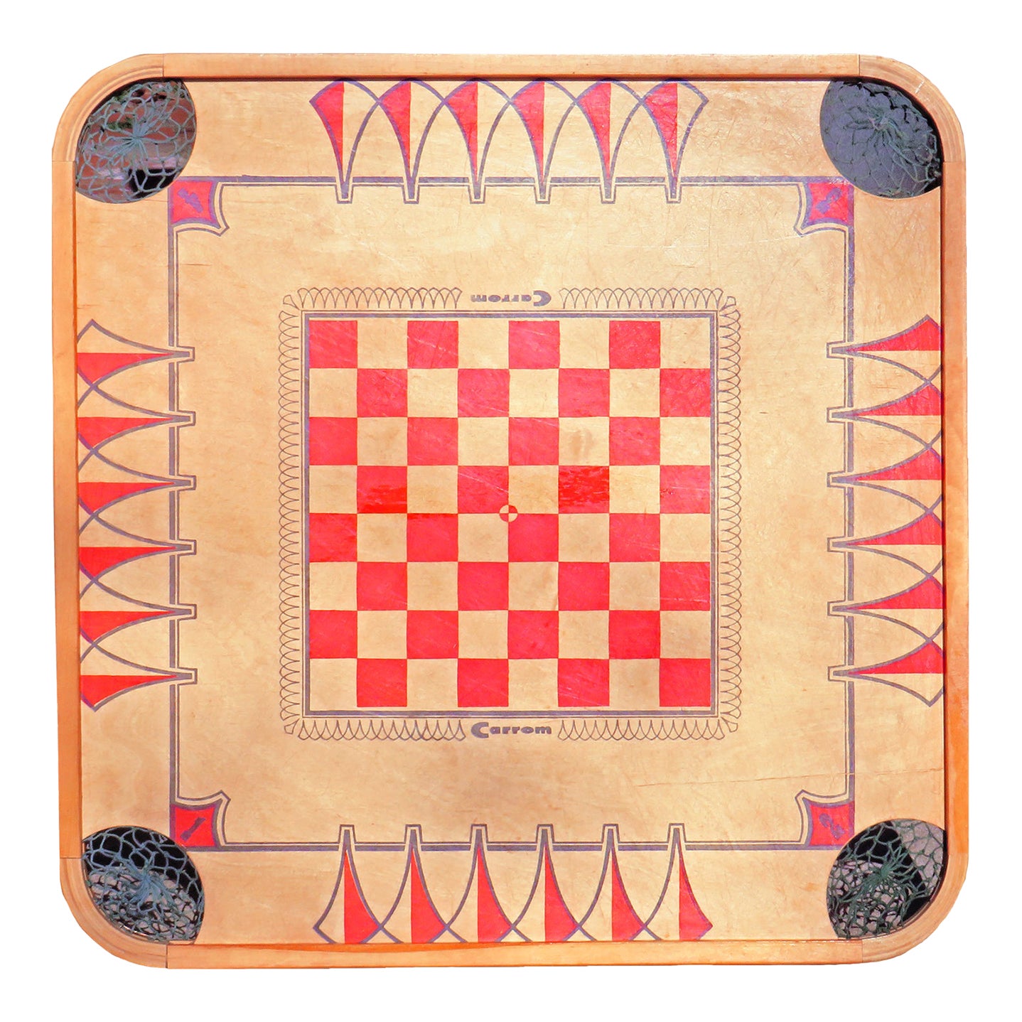 1960s Carrom Double-Sided Model 106 Game Board / Wall Decor | Chairish