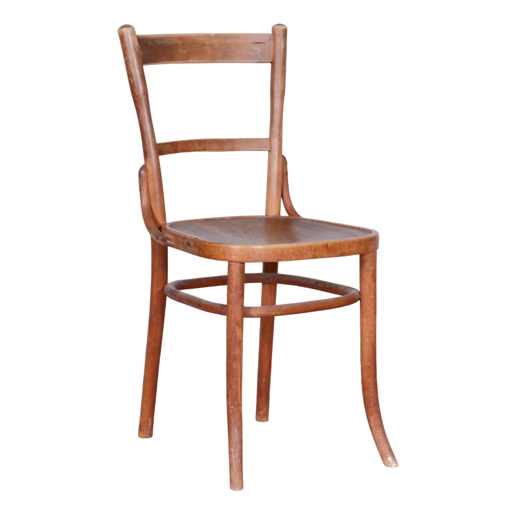Art Deco Beech Chair from Fischel, Czechia, 1920s | Chairish