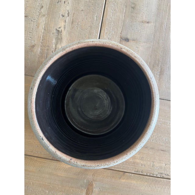 Vintage Rooster Rowe Pottery Works Crock - One Gallon | Chairish