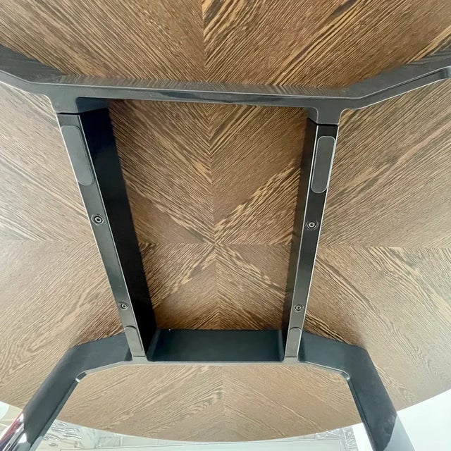 B & B Italia Alex Dining Table With Rotating Marble Tray | Chairish