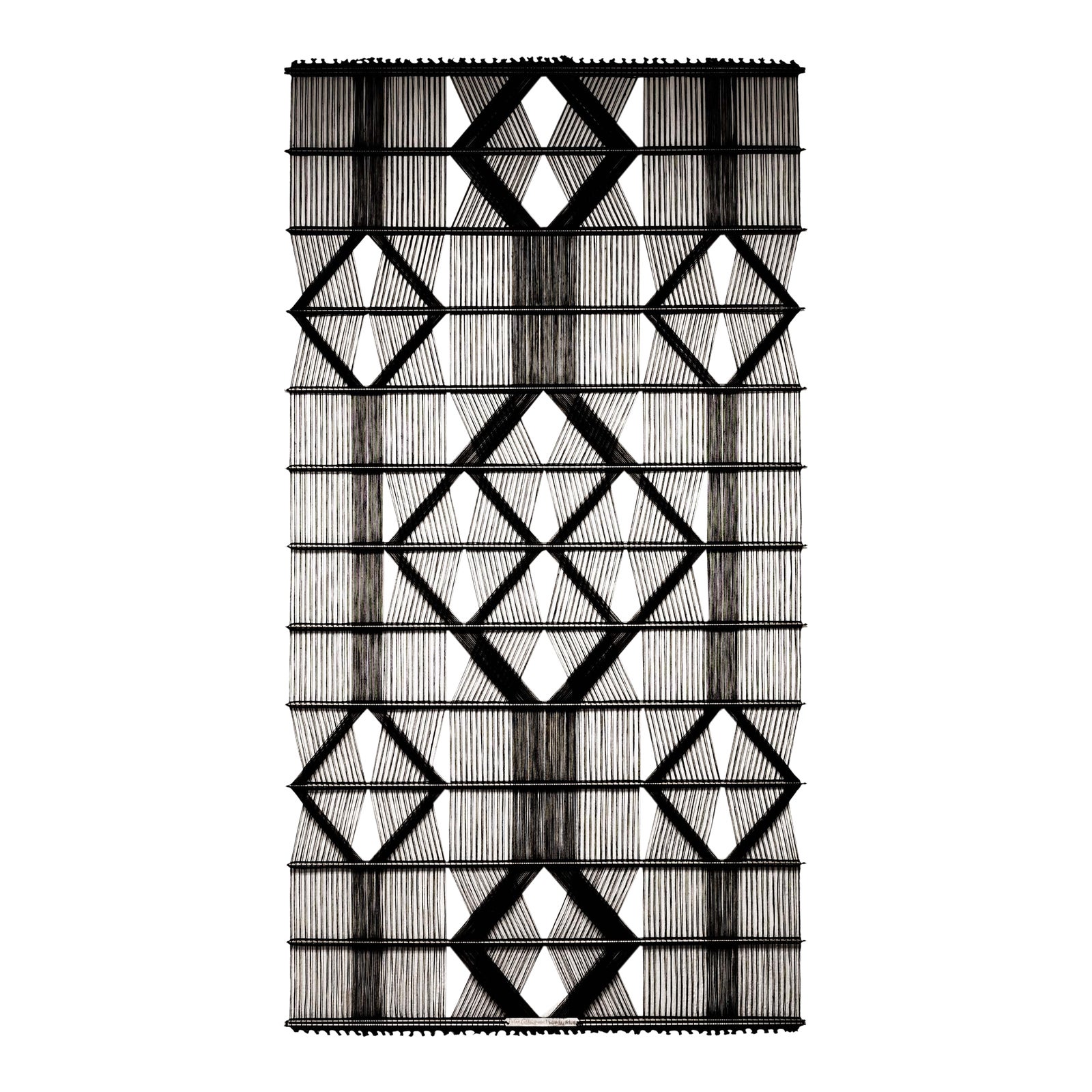 Peter Collingwood M. 164 No. 1 Linen Macro-Gauze Modernist Fiber Art ...