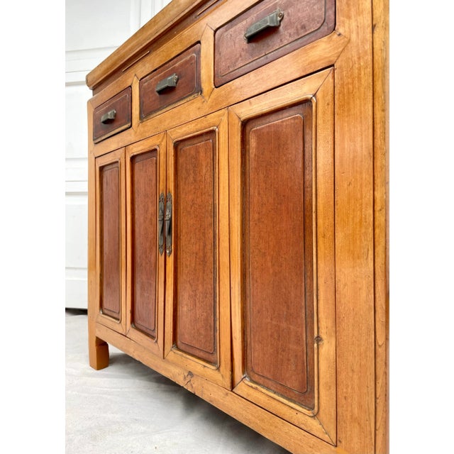 Antique Asian Chinese Rosewood Storage Cabinet | Chairish