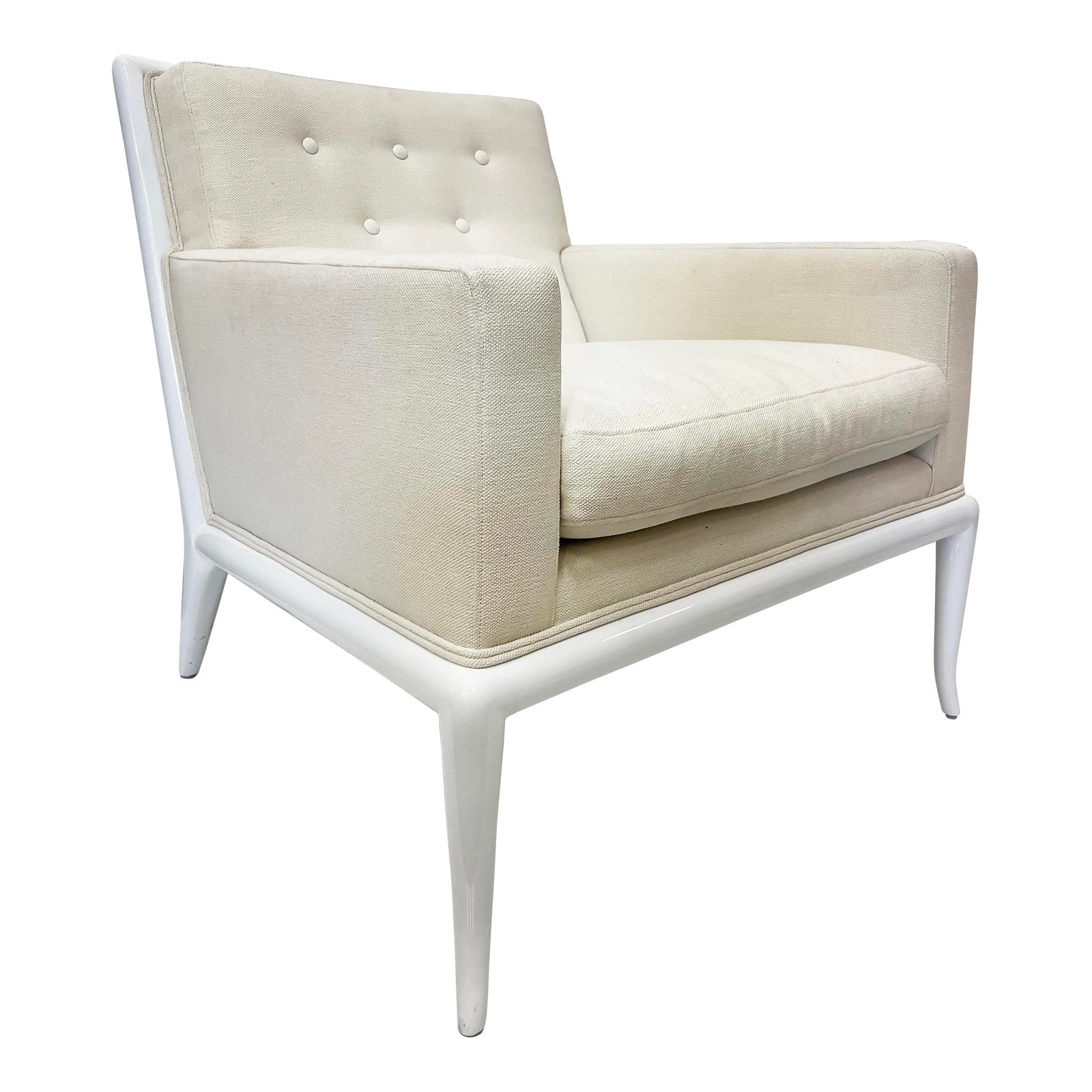 1950s t.h. Robsjohn-Gibbings Widdicomb Wmp Lounge Chair | Chairish