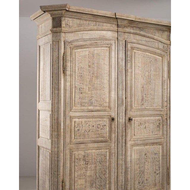 19th Century French Oak Armoire | Chairish