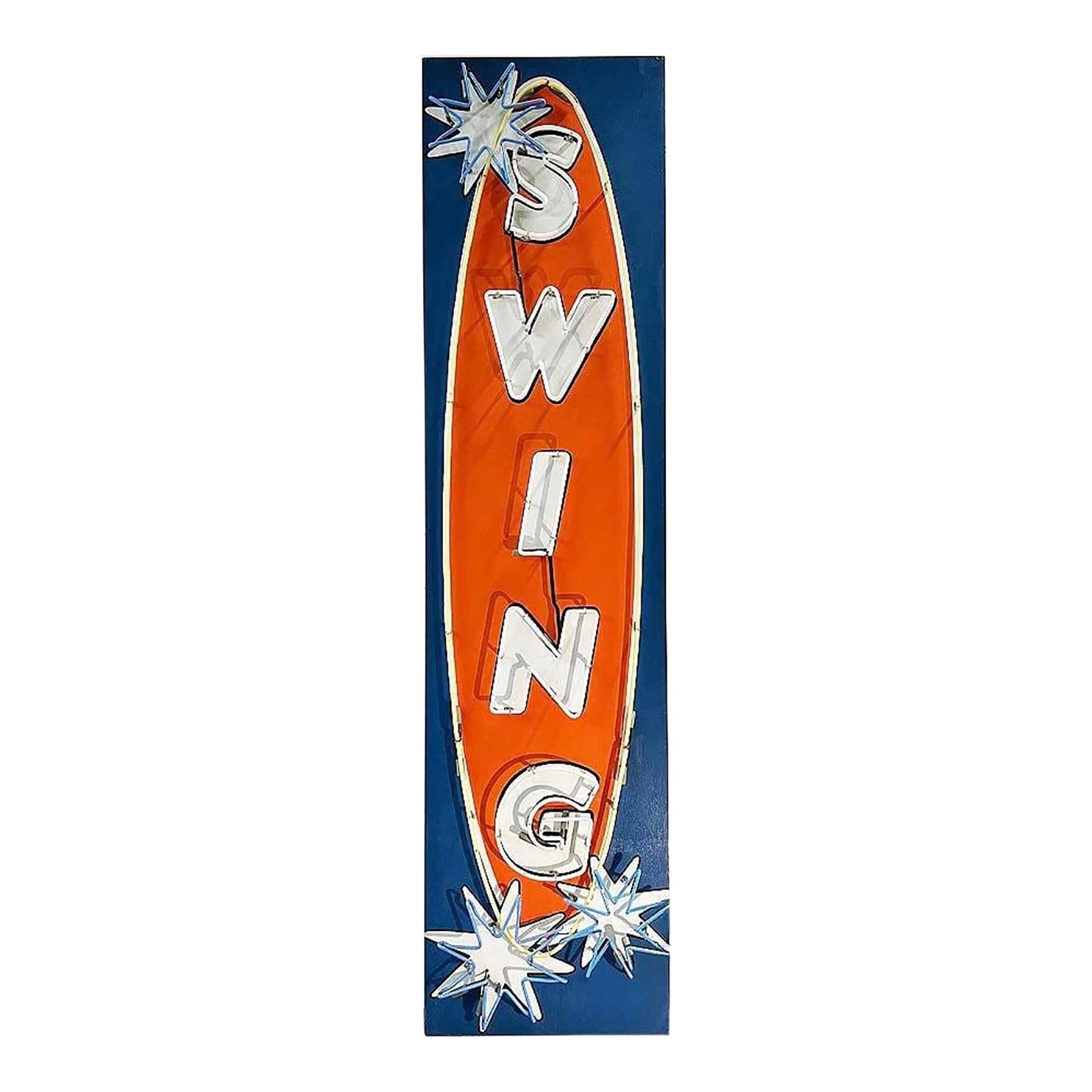 Gigantic Neon Swing Sign | Chairish