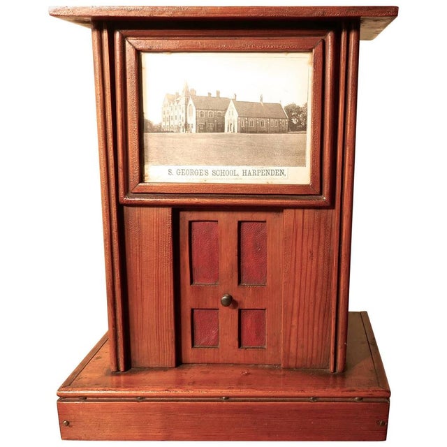 Victorian School House Letter Box, 1900 | Chairish