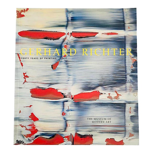 2002 Collector's Art Book "Gerhard Richter Forty Years of Painting" MoMA Exhibition Catalog by ...