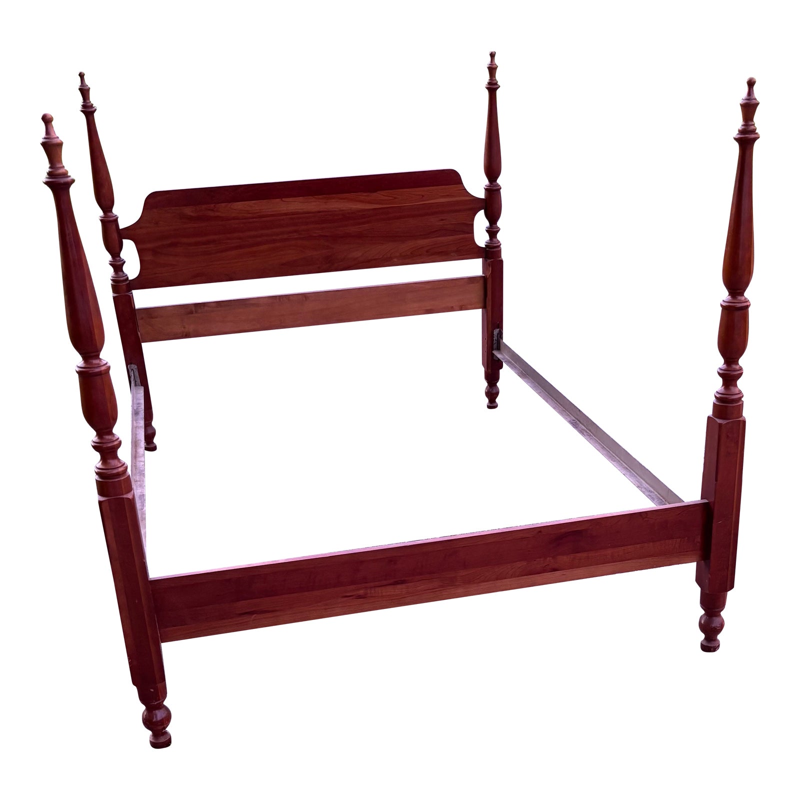 1960s Vintage Cherry Poster Bed | Chairish