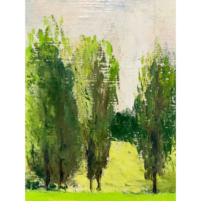 Artist Mathews Vintage Farmhouse Painting | Chairish