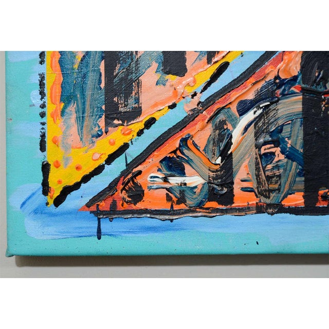 Abstract Oil on Canvas by Noted New York Artist Jamie Dalglish | Chairish