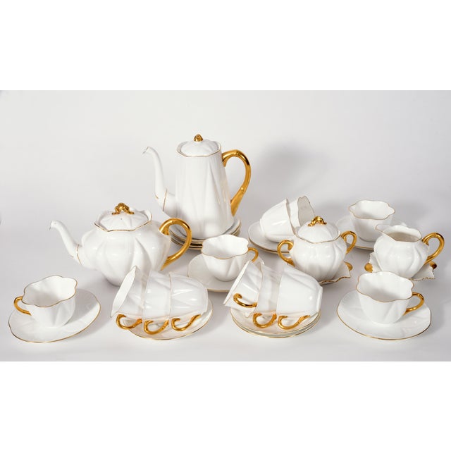 Vintage English Porcelain Tea / Coffee Service Service for 12 People ...