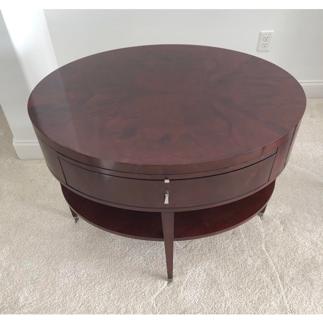 Rosenau Oval Table by Bolier & Company | Chairish