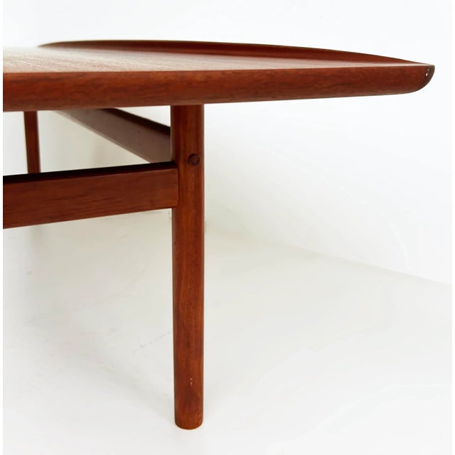 1960s Grete Jalk Glostrup Mobelfabrik Teak Surfboard Coffee Table From ...