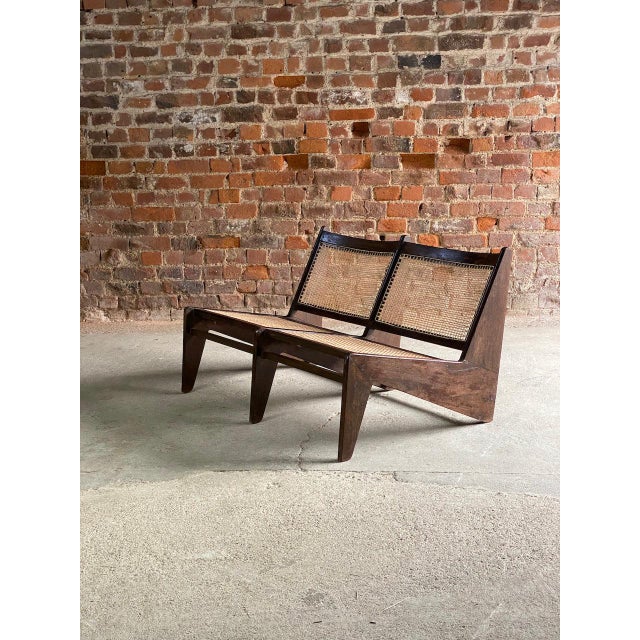Pierre Jeanneret Model: Pj010704 Kangaroo Sofa Chandigarh 1955 | Chairish